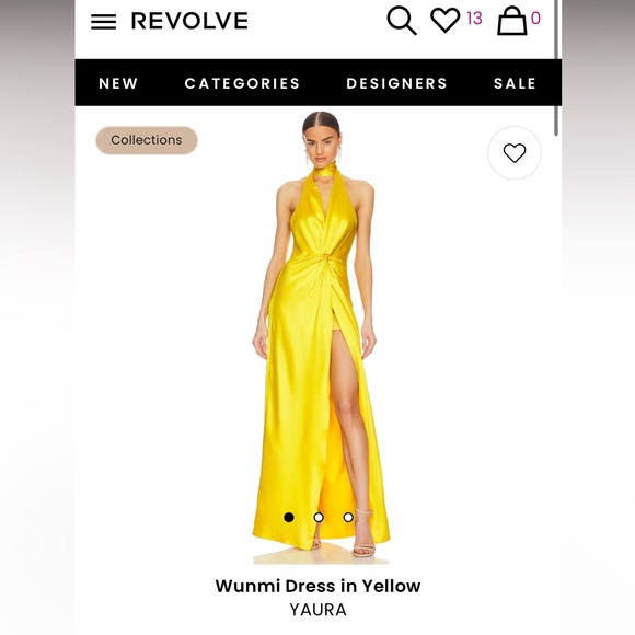 REVOLVE | Dresses | Revolve Wunmi Dress In Yellow Yaura Maxi Dress ...